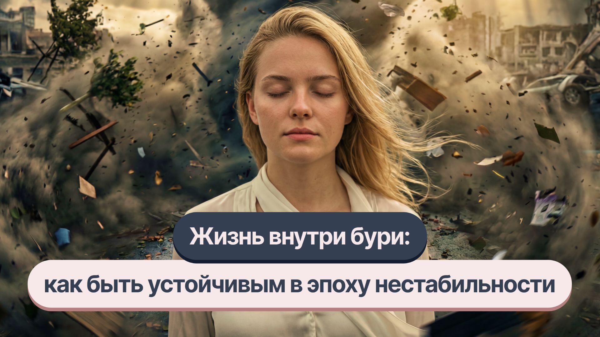 Жизнь внутри бури: как быть устойчивым в эпоху нестабильности  #кризис #перемены #бытьсобой