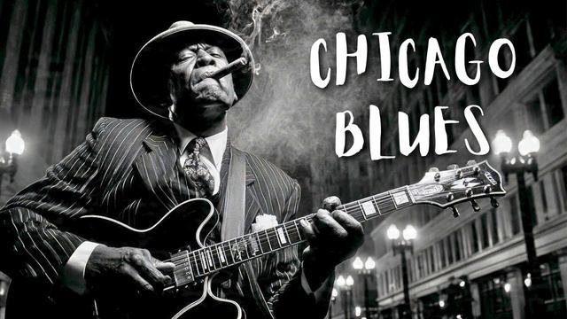 Midnight Chicago Blues _ Smooth Jazz for Late Night Relaxation