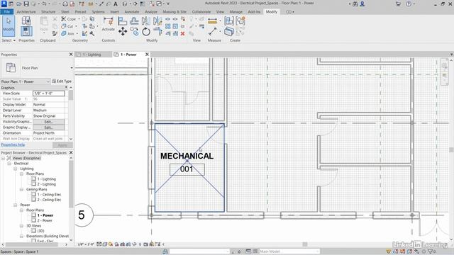 Revit 2023 Training 02.04 - Adding spaces