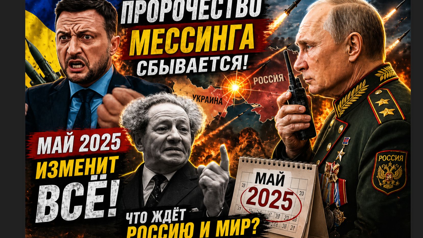 ШОК! ПРОРОЧЕСТВО МЕССИНГА СБЫВАЕТСЯ МАЙ 2025 ИЗМЕНИТ ВСЁ!