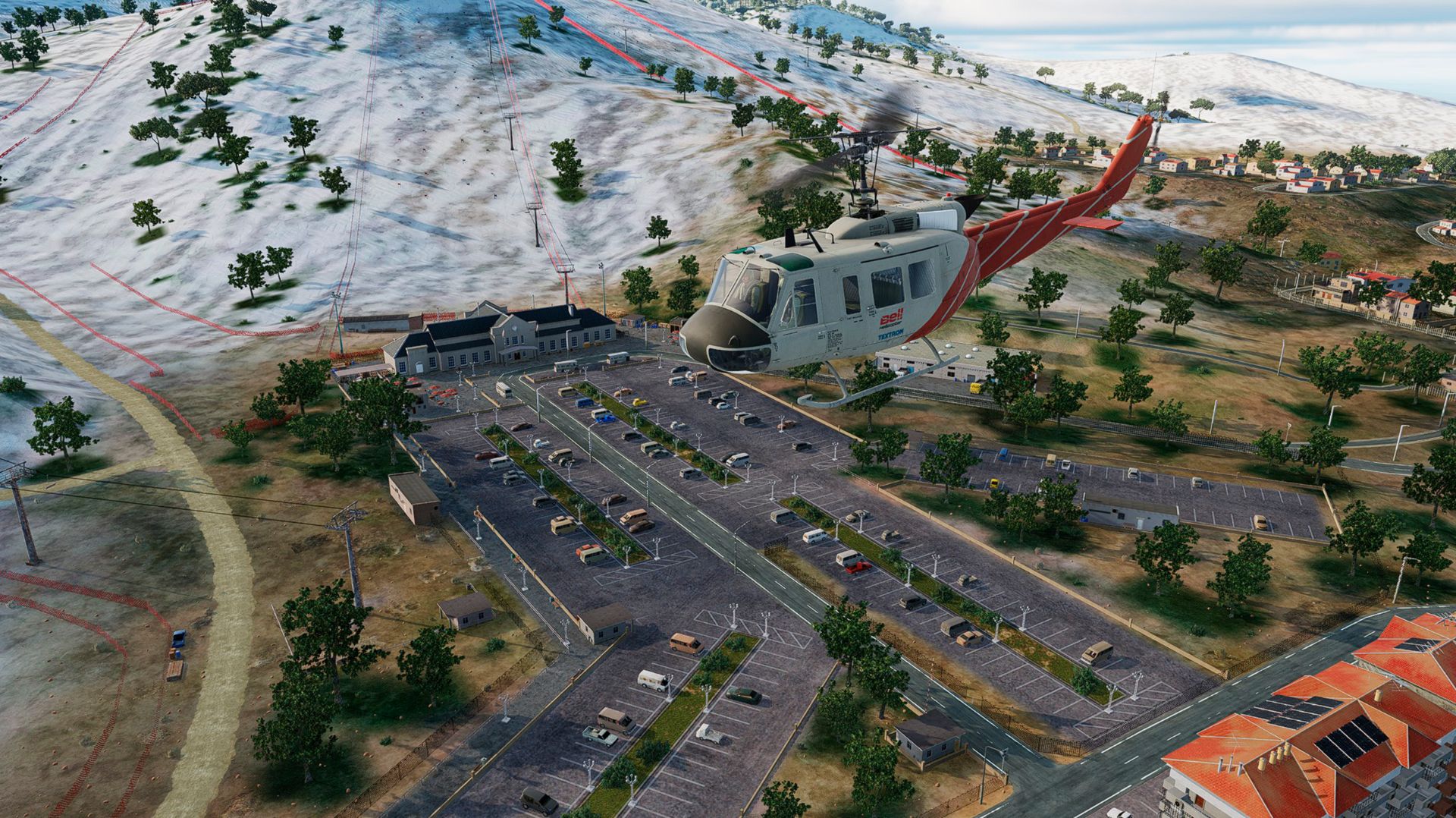 DCS: Syria Map - UH-1H over Lebanon Ski Resort