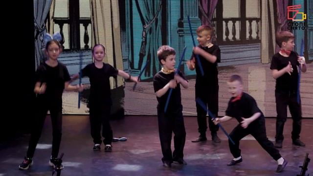 Группа вторника 7-9 лет Музыкальный номер с тростями "Леди и Джентельмены"