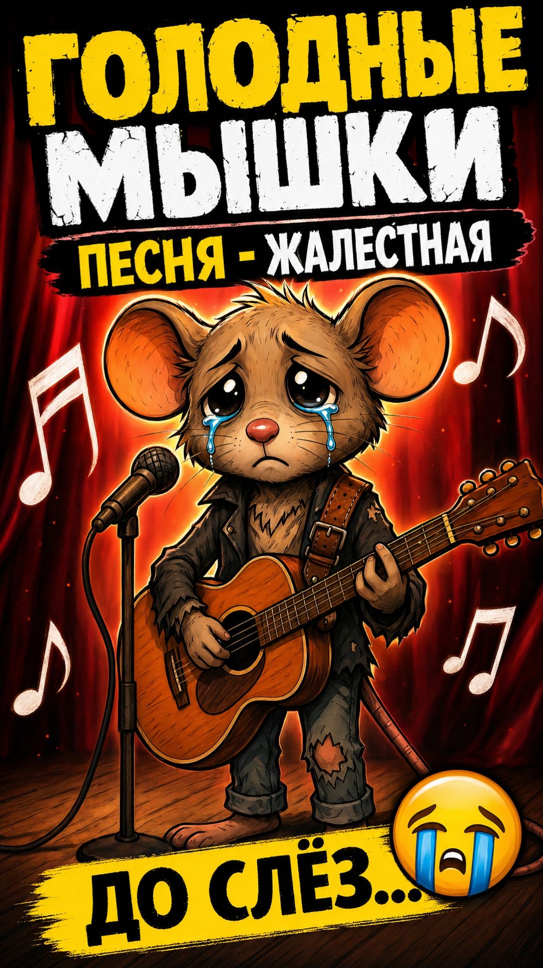 Песня, которая разрывает сердце от жалости 💔 Крик души бедной, голодной мышки. До слёз...