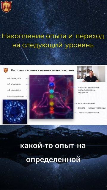 Чакры и касты: путь монады через перерождения к духовному развитию