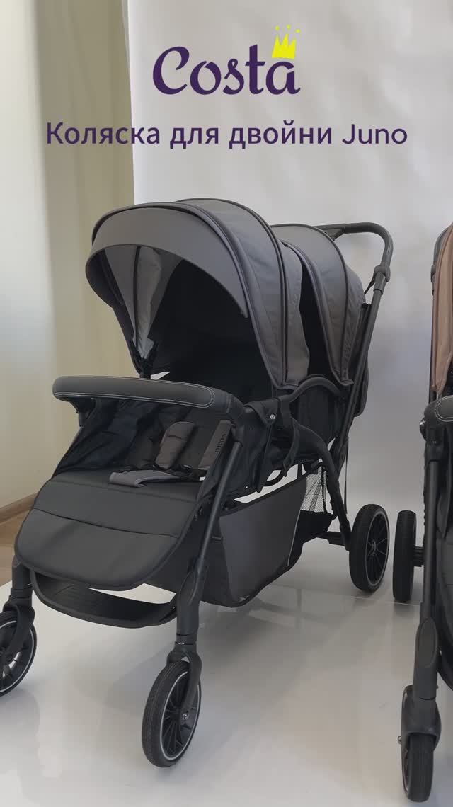 👶👶 Прогулочная коляска для двойни Costa Юнона / Juno