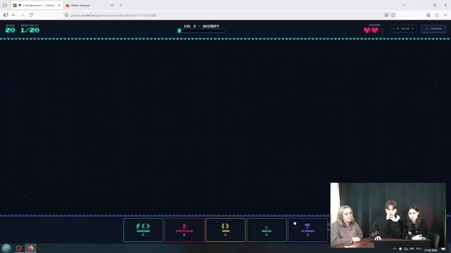 Проект игры обучающей программированию от студентов-айтишников.