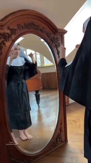 Монашка не разочаровала