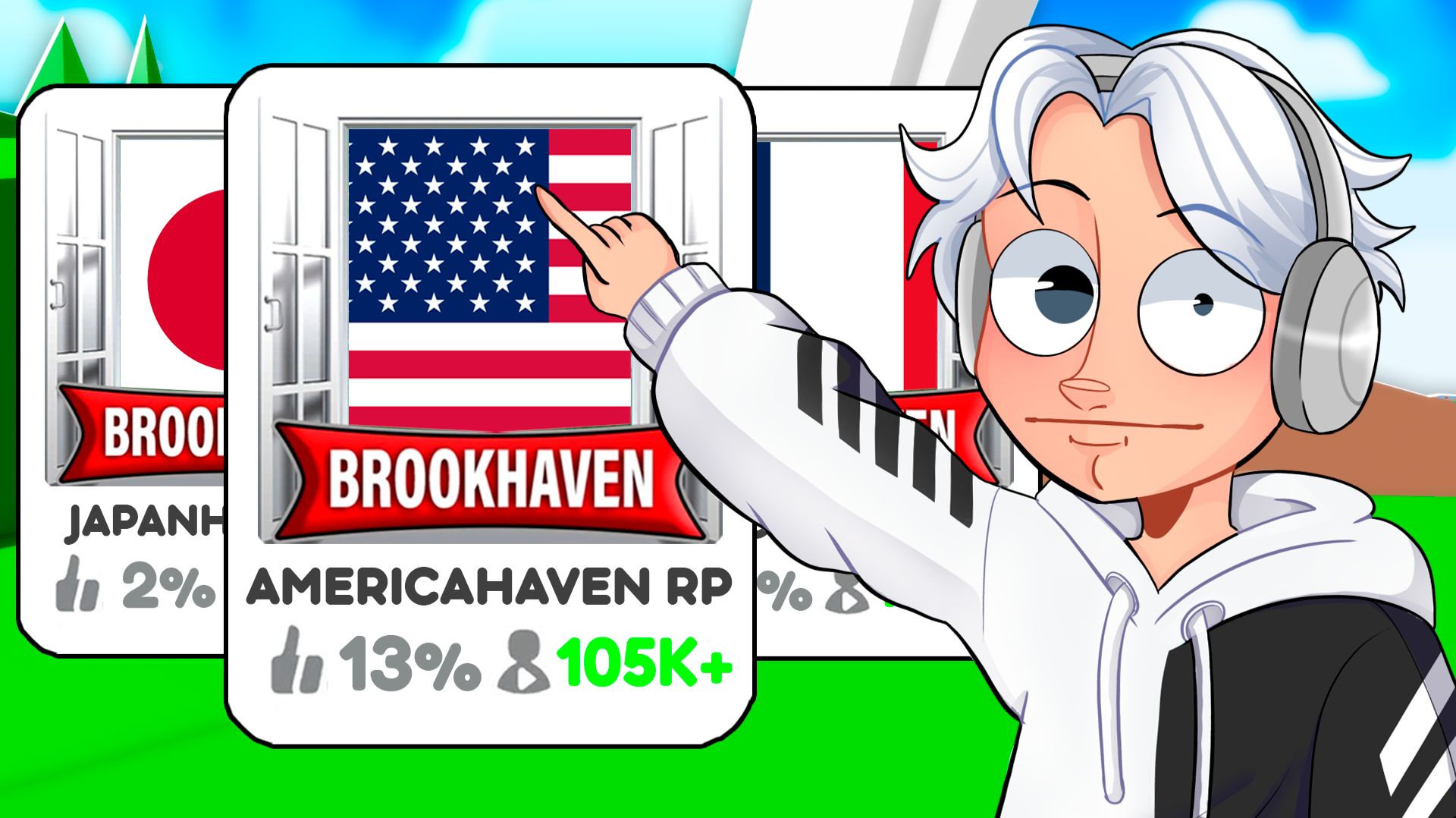 😱 Я СЫГРАЛ в БРУКХЕЙВЕН в РАЗНЫХ СТРАНАХ МИРА! (Роблокс Brookhaven RP🏡)