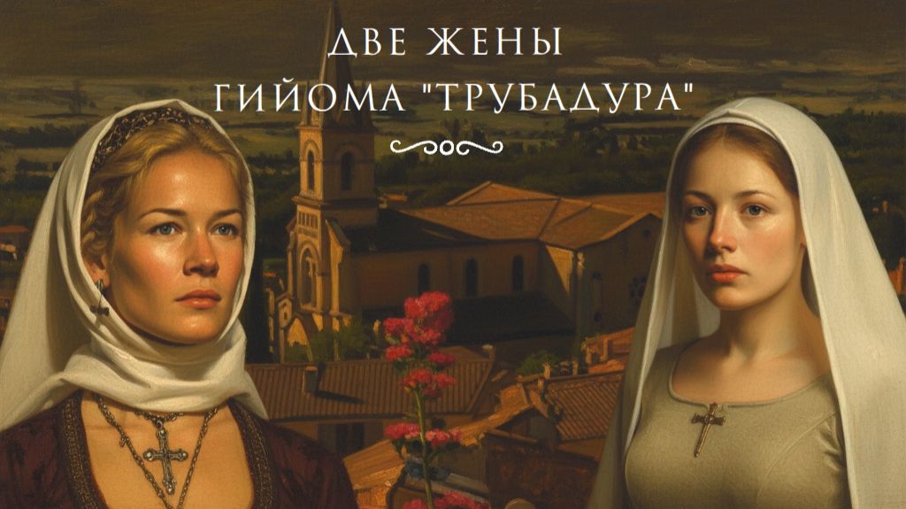 Две жены Гийома "Трубадура".