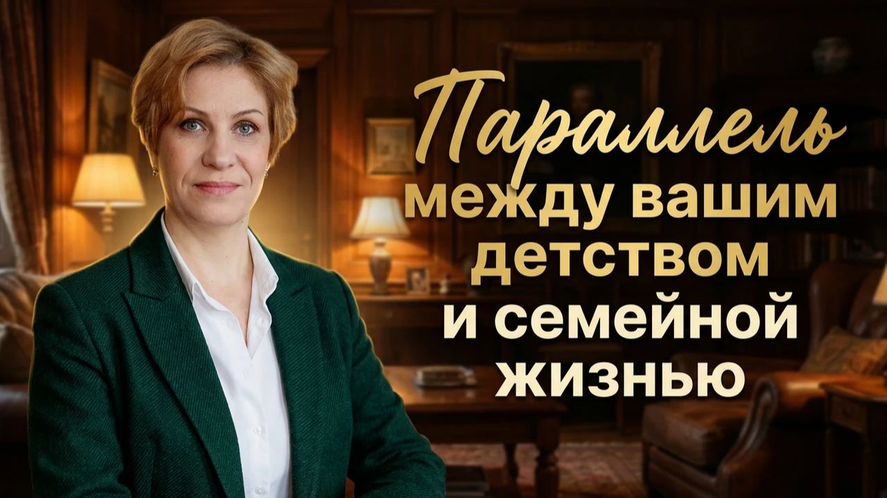 В чем сходство вашего детства и семейной жизни