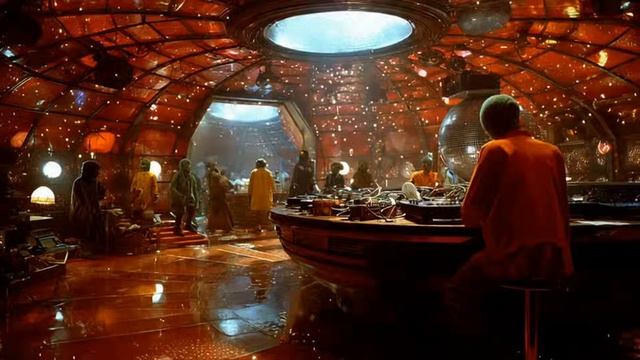 Space Disco 1977 - SAUCER DISCO DANCE ( Space Disco's Saucer '77)