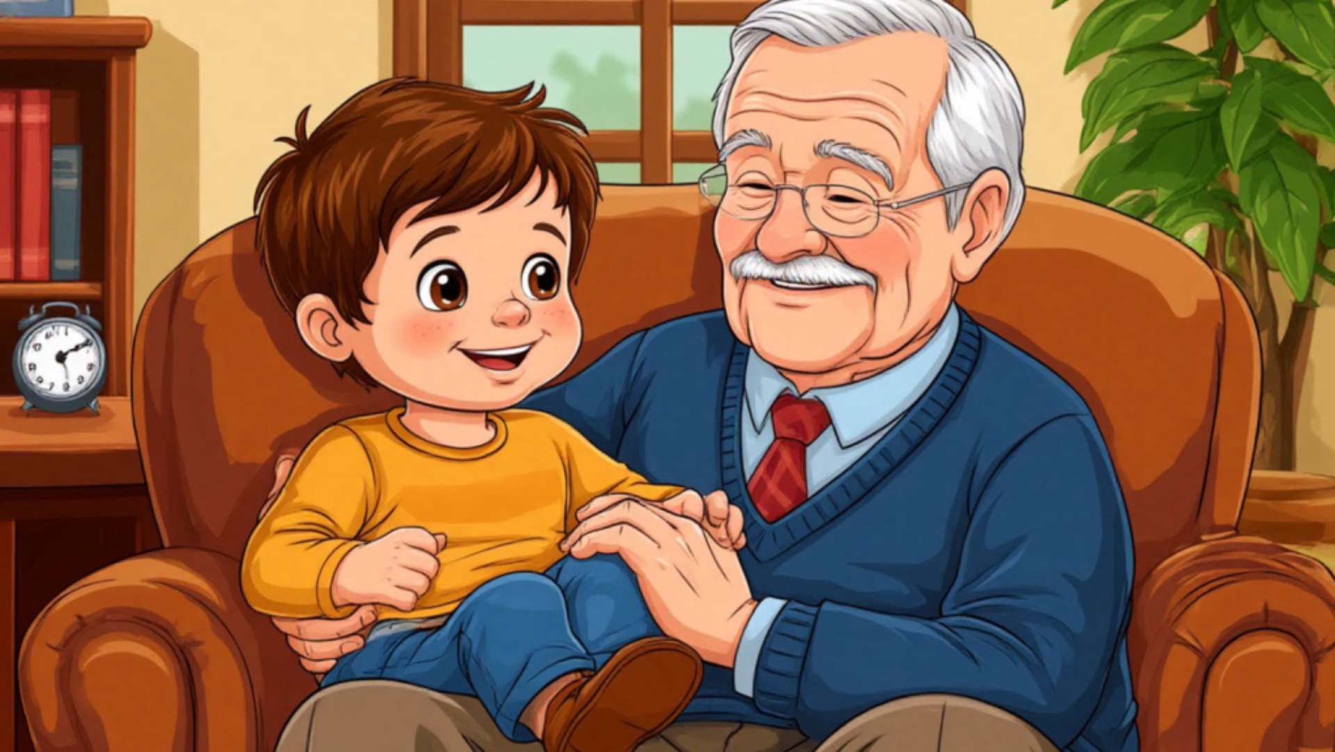 Сяду к деду на колени, тихо прошепчу #деньпобеды