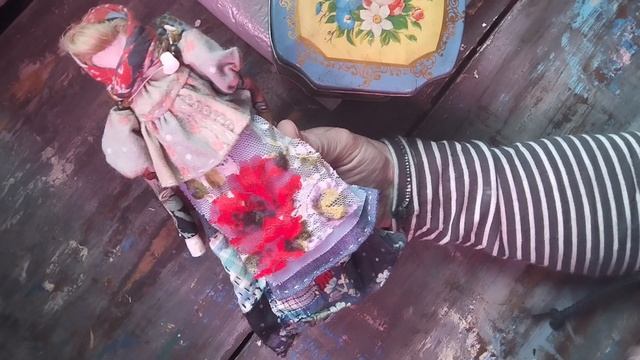 Тряпичная кукла по древней технологии, Манечка, 28-04-2026