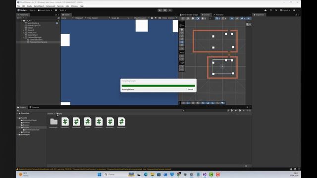 2D игра в Unity. Система переходов между сценами + загрузка в него prefab игрока. часть 3