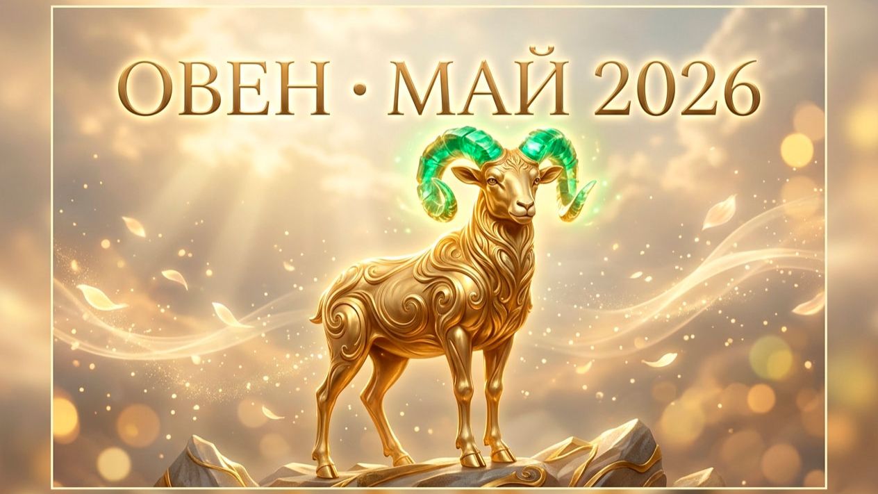 ОВЕН — Гороскоп май 2026: Зрелая сила и огонь, который больше не спешит ♈
