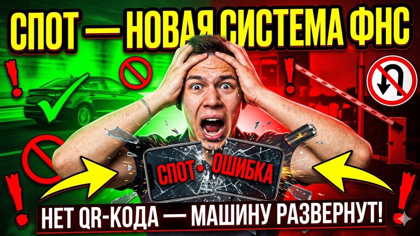 СПОТ - новая система ФНС: машина без QR-кода развернется на границе