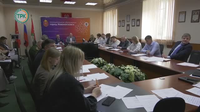 В Новомосковске обсудили празднование Дня Победы