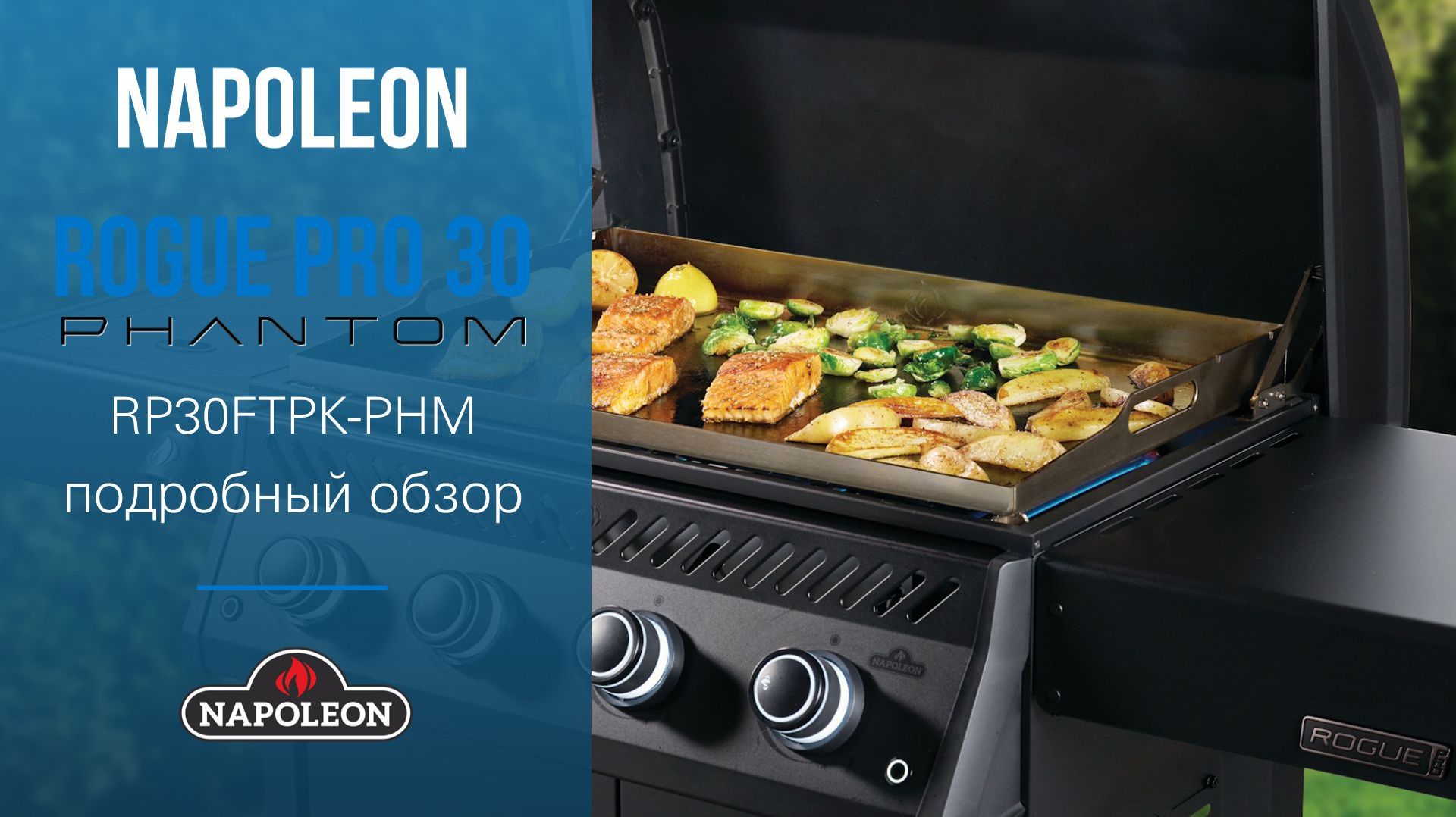 Газовый гридль Napoleon® Rogue™ PRO 30 Phantom
