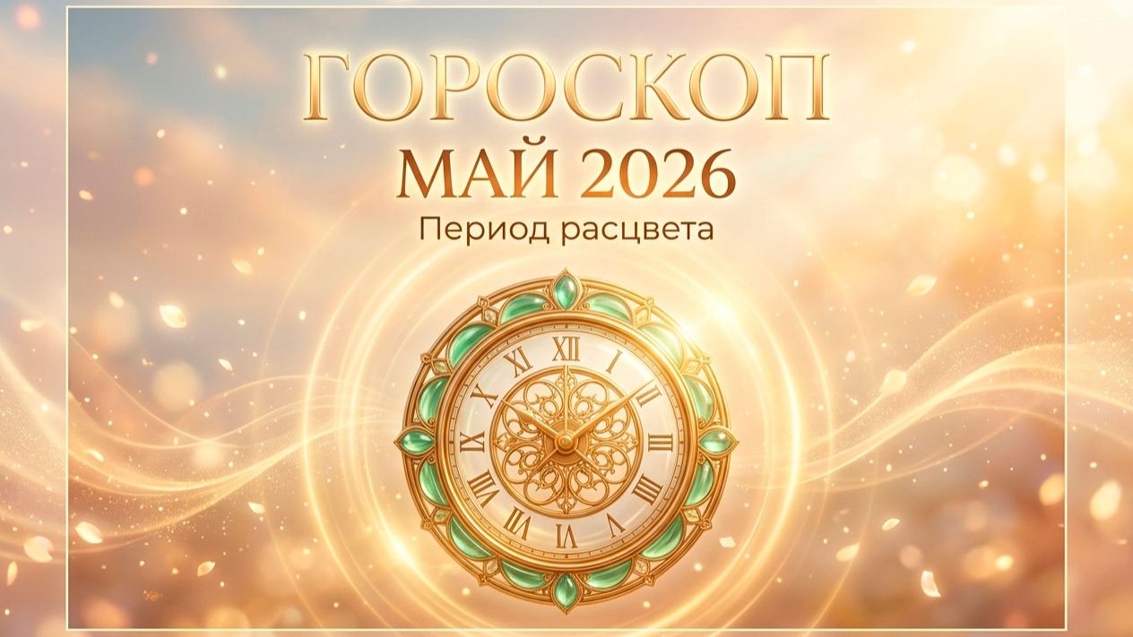 ОБЩИЙ ГОРОСКОП на май 2026: Время проявления и смелости быть живым 🌿