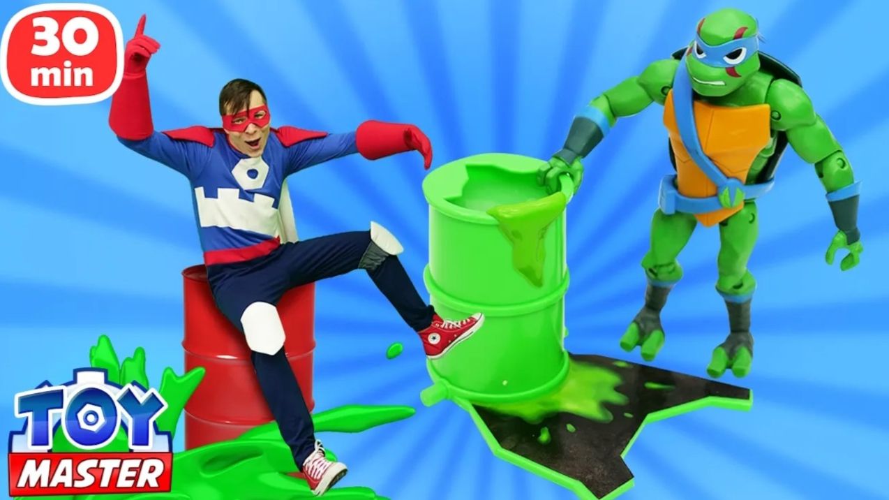 Приключения Той Мастера и Черепашек НИНДЗЯ! 🐢⚔️