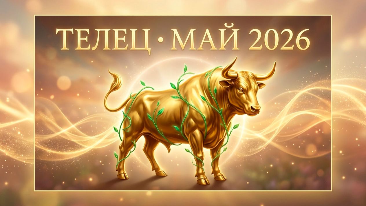 ТЕЛЕЦ — Гороскоп май 2026: Магия расцвета и устойчивое изобилие ♉