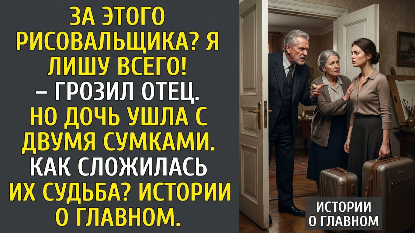 Поставил дочь перед выбором: Муж или отцовская галерея. Как одна семья разделилась на два мира.