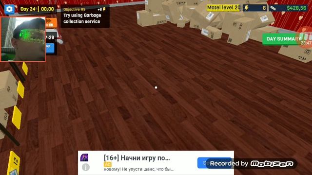 Motel manager simulator 3D #8 люди отдыхают в мой отель 😒.mp4