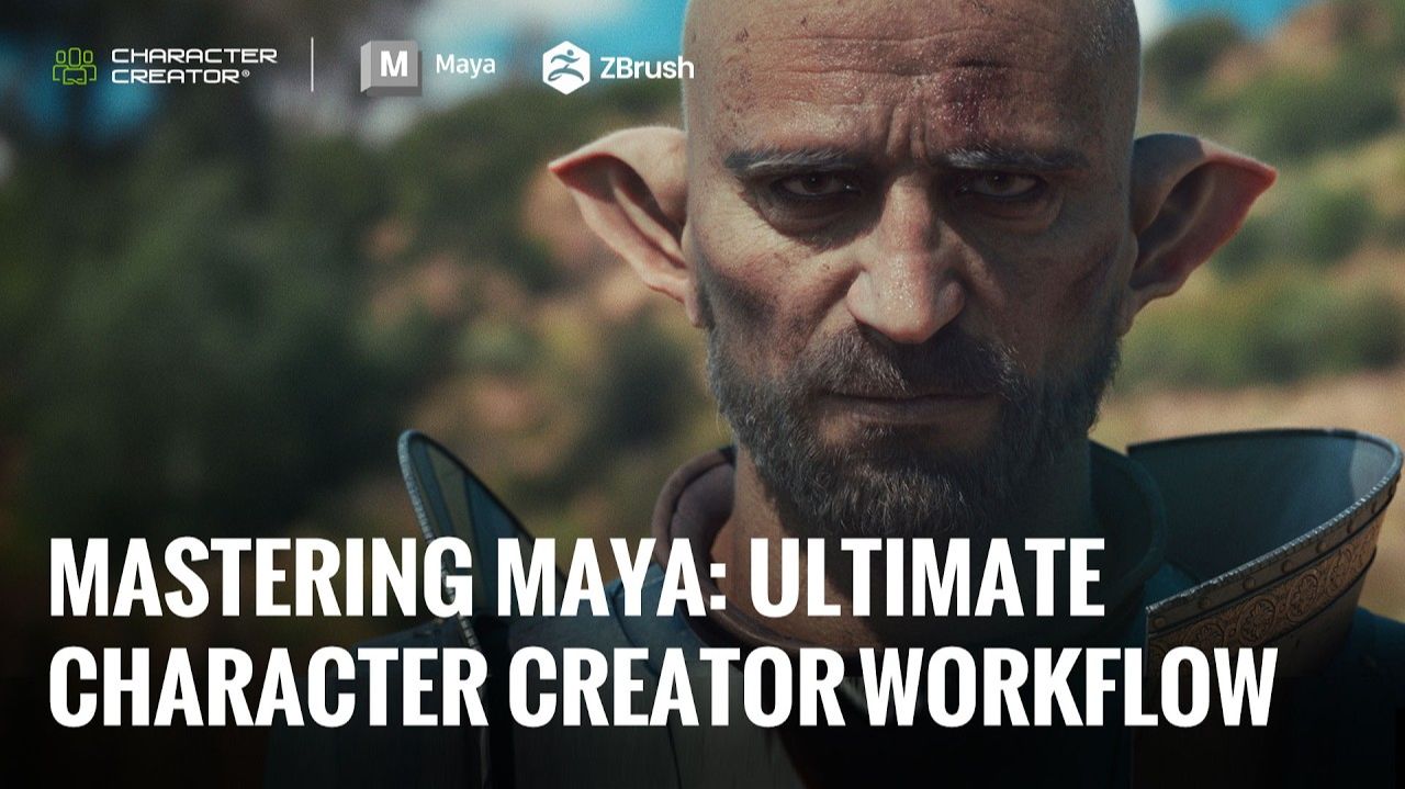 Мастер-класс по персонажам в Maya: идеальный пайплайн с Character Creator 5!