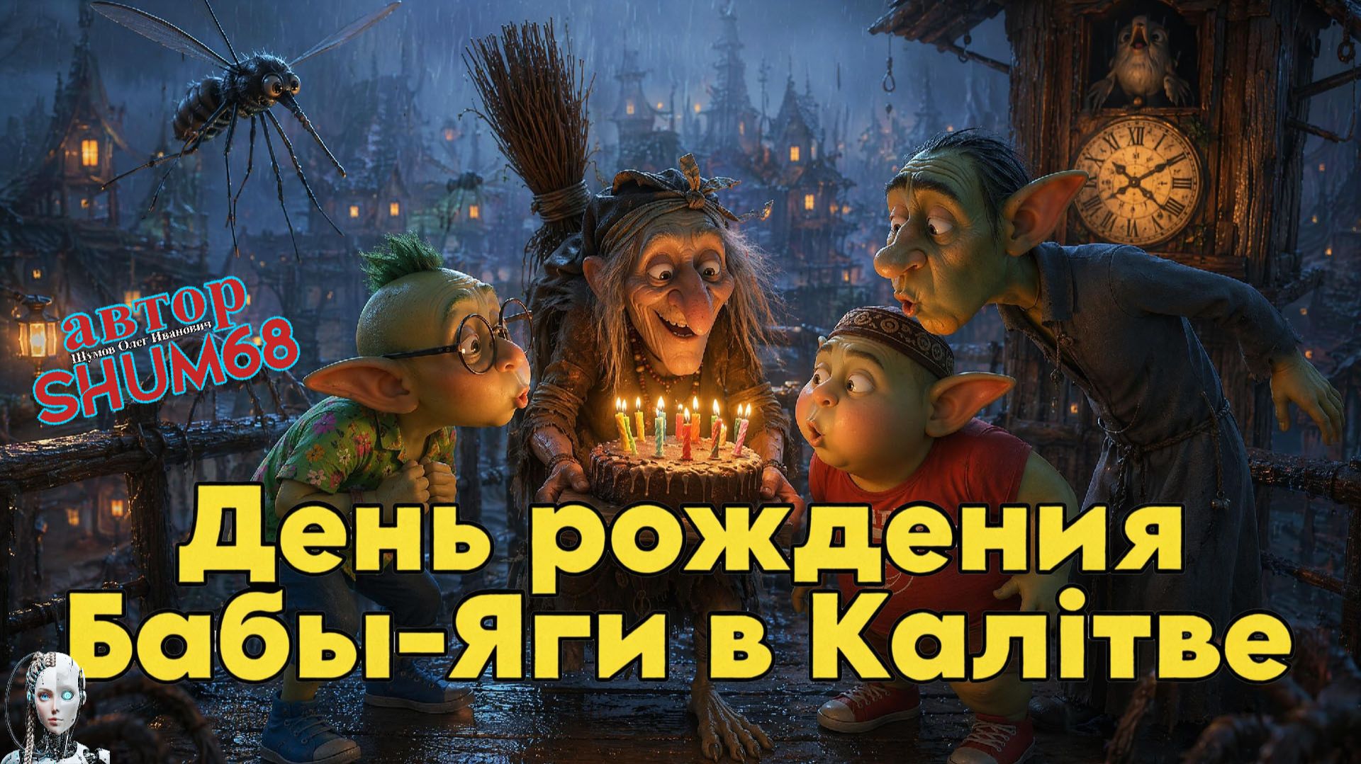 «День рождения Бабы-Яги в Калiтве» ✨ Новая сказка от SHUM68 #гоблины #мультфильм #сказка