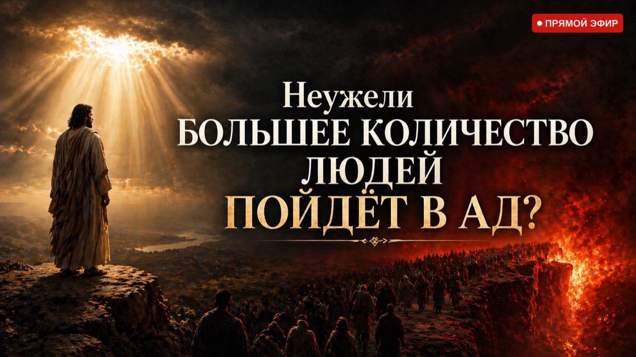 Неужели большее количество людей пойдёт в ад?
