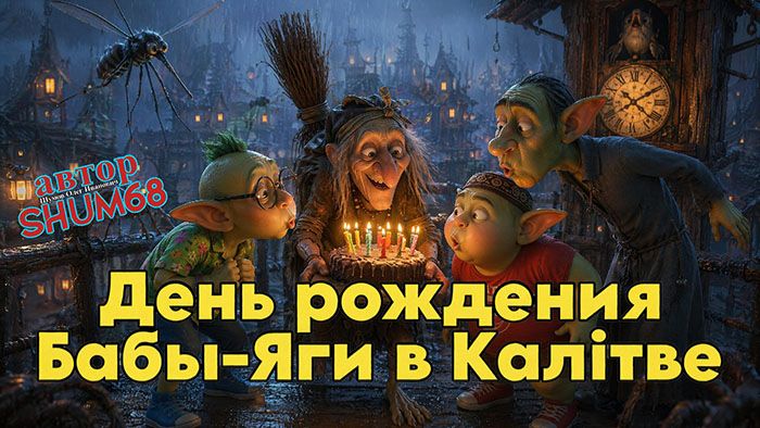 Аудиосказка «День рождения Бабы-Яги в Калiтве» ✨ Новая сказка от SHUM68 #гоблины #мультфильм #сказка