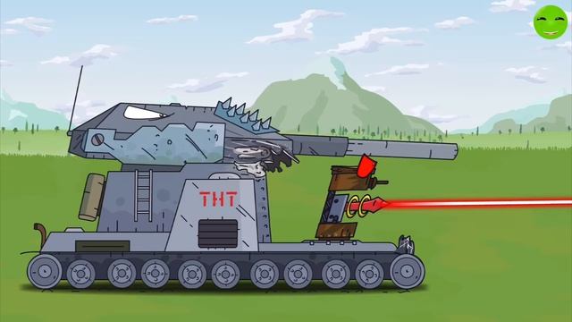 Мини-серии - мультики про танки. Ратте + Гибрид против КВ-6