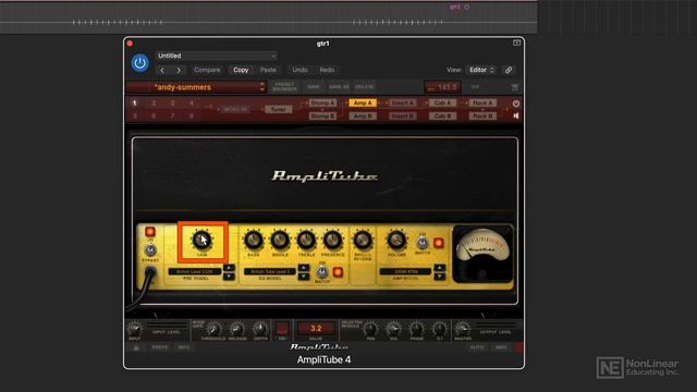 13.The Amp-Setting Levels and EQ