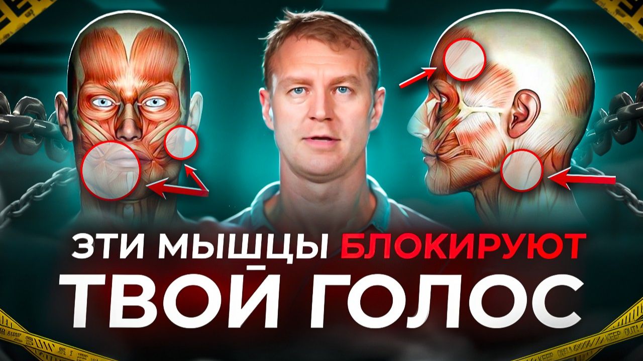 Эти мышцы блокируют твой голос