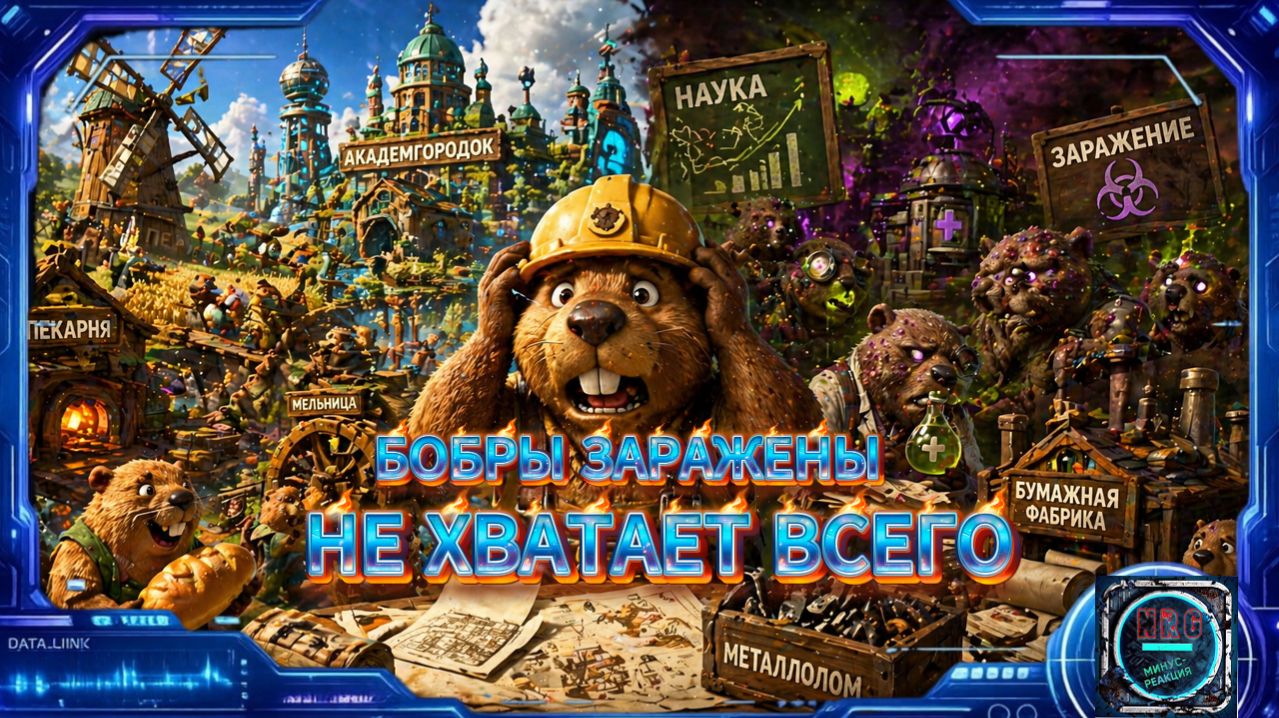 ЗАРАЖЕННЫЕ БОБРЫ, НАУКИ НЕТ — ЧТО ДЕЛАТЬ!  Timberborn #6