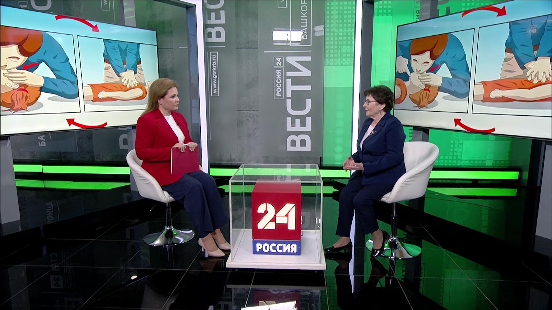 В программе «Здоровая среда» поговорили о первой помощи