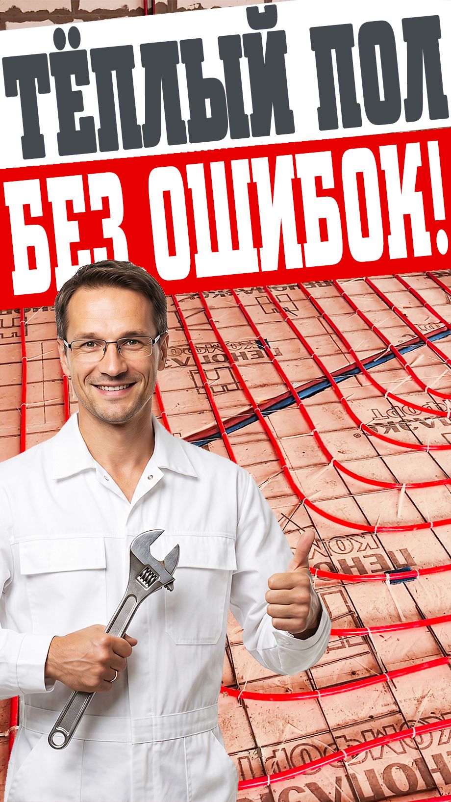 Тёплый пол без ошибок!