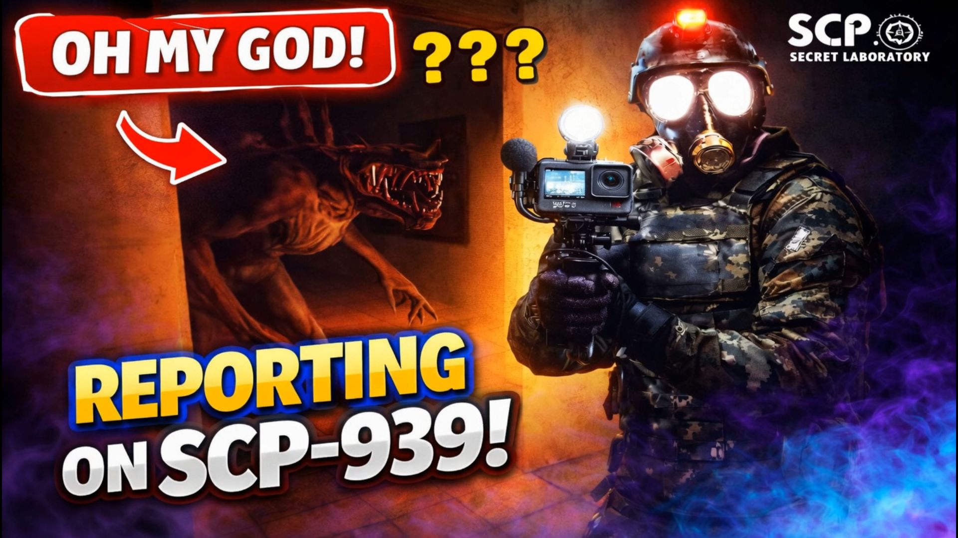 😱 Я СНЯЛ DOG SCP-939 НА КАМЕРУ ВПЛОТНУЮ В SCP: SECRET LABORATORY! НЕ ПОДХОДИ ИЛИ УМРЁШЬ! #SCP