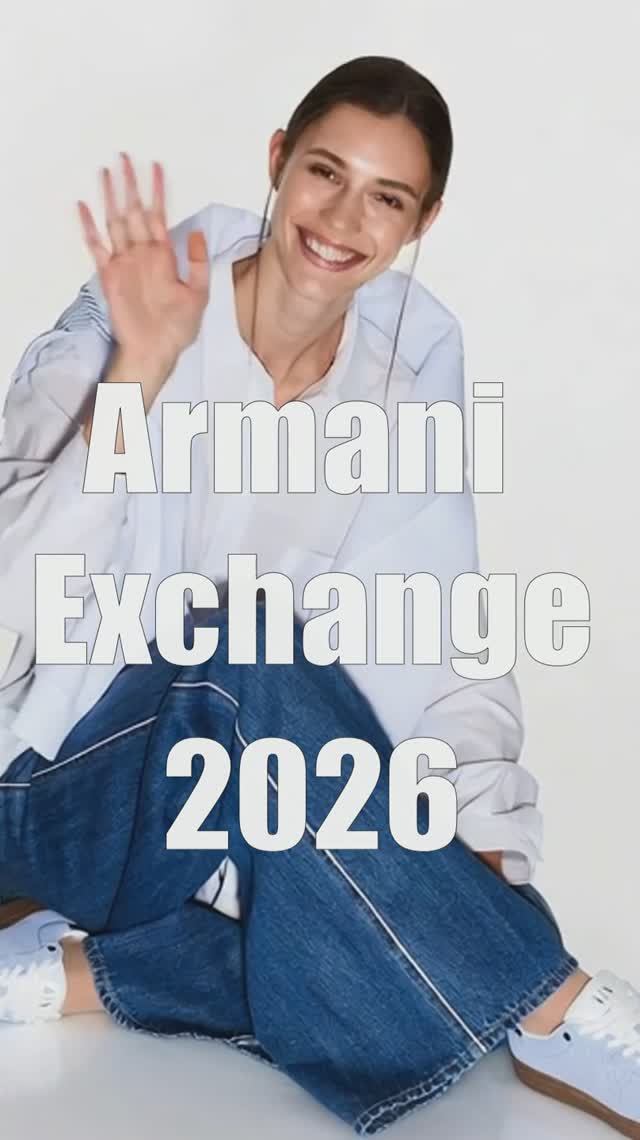 ARMANI EXCHANGE 2026: ЭТО будут носить ВСЕ! 🔥Модный лукбук весна-лето