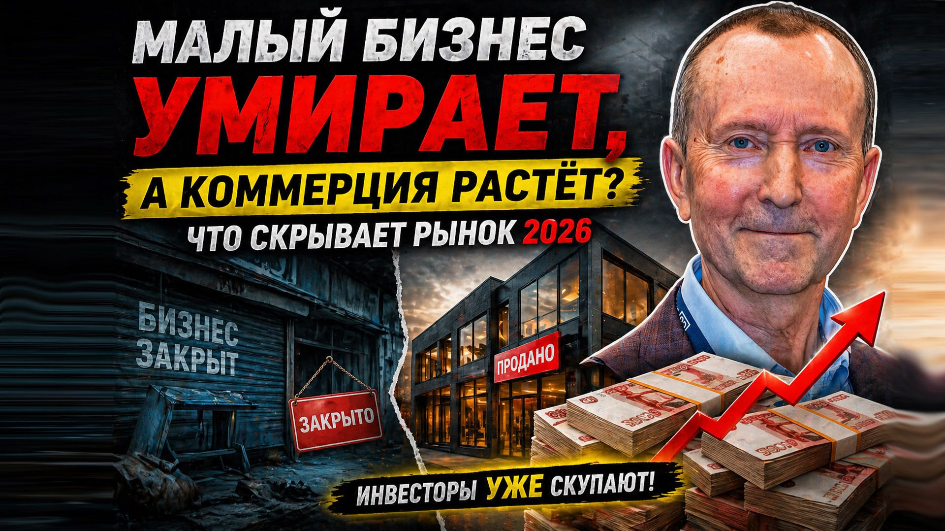 Малый бизнес УМИРАЕТ. Пока богатые скупают коммерцию