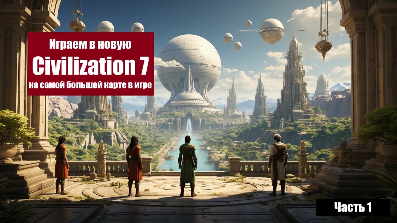 Civilization 7 (2025) - Строим общество будущего на огромном архипелаге #1