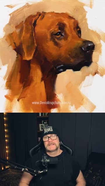 6 | Контур и направления мазков, сухая кисть #painting #живописьмаслом #живописьснуля