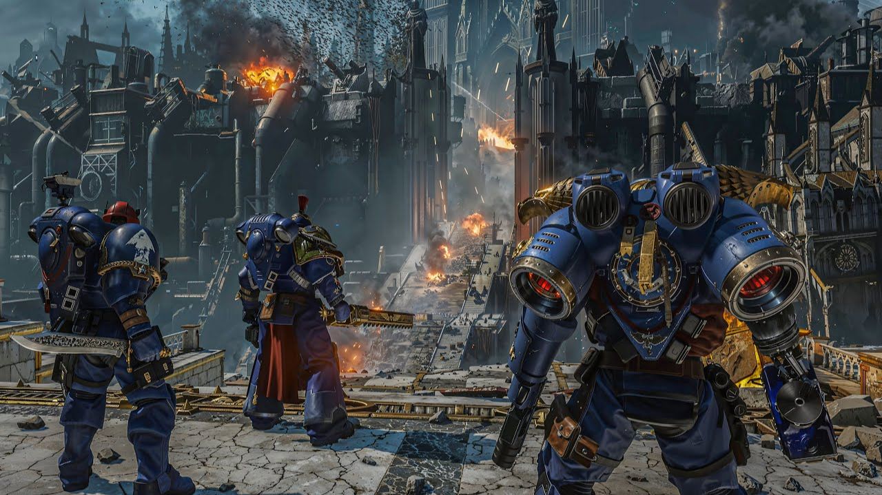 Warhammer40k Space Marine 2 - МИССИЯ 3