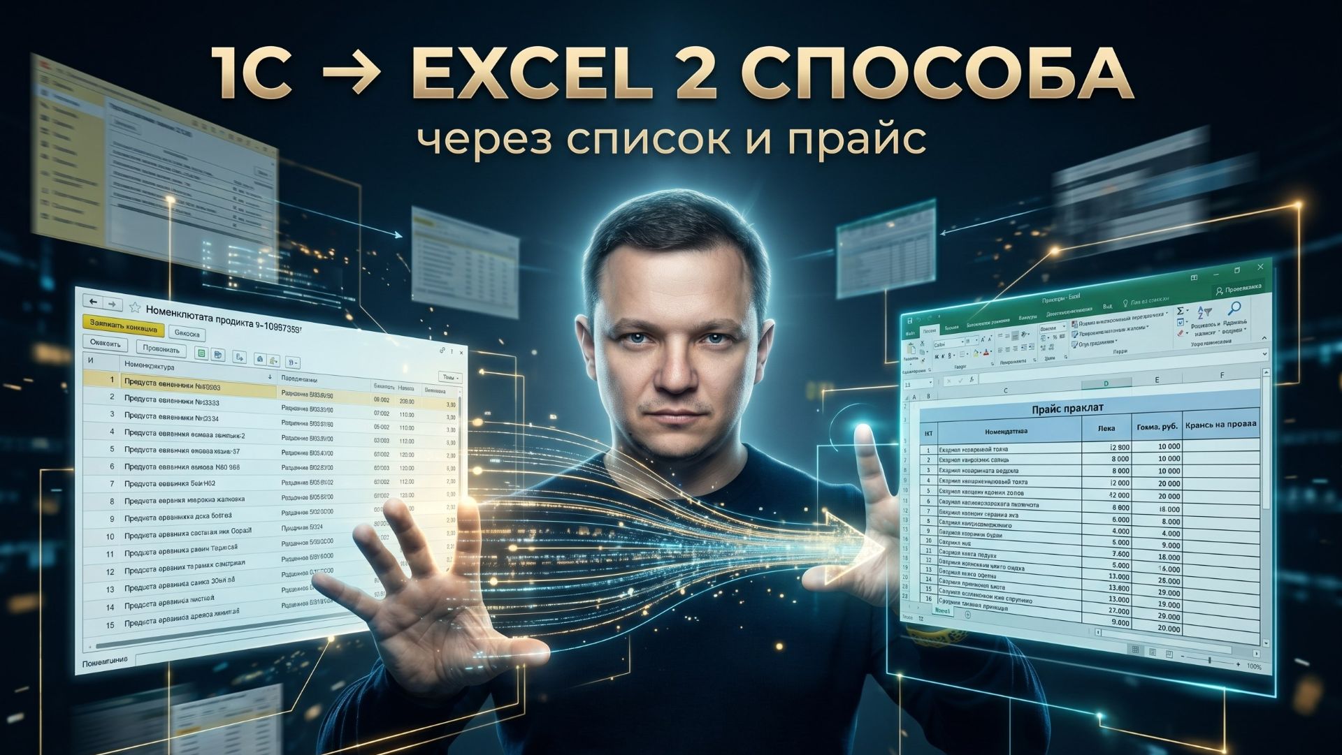 Cохранить номенклатуру в эксель