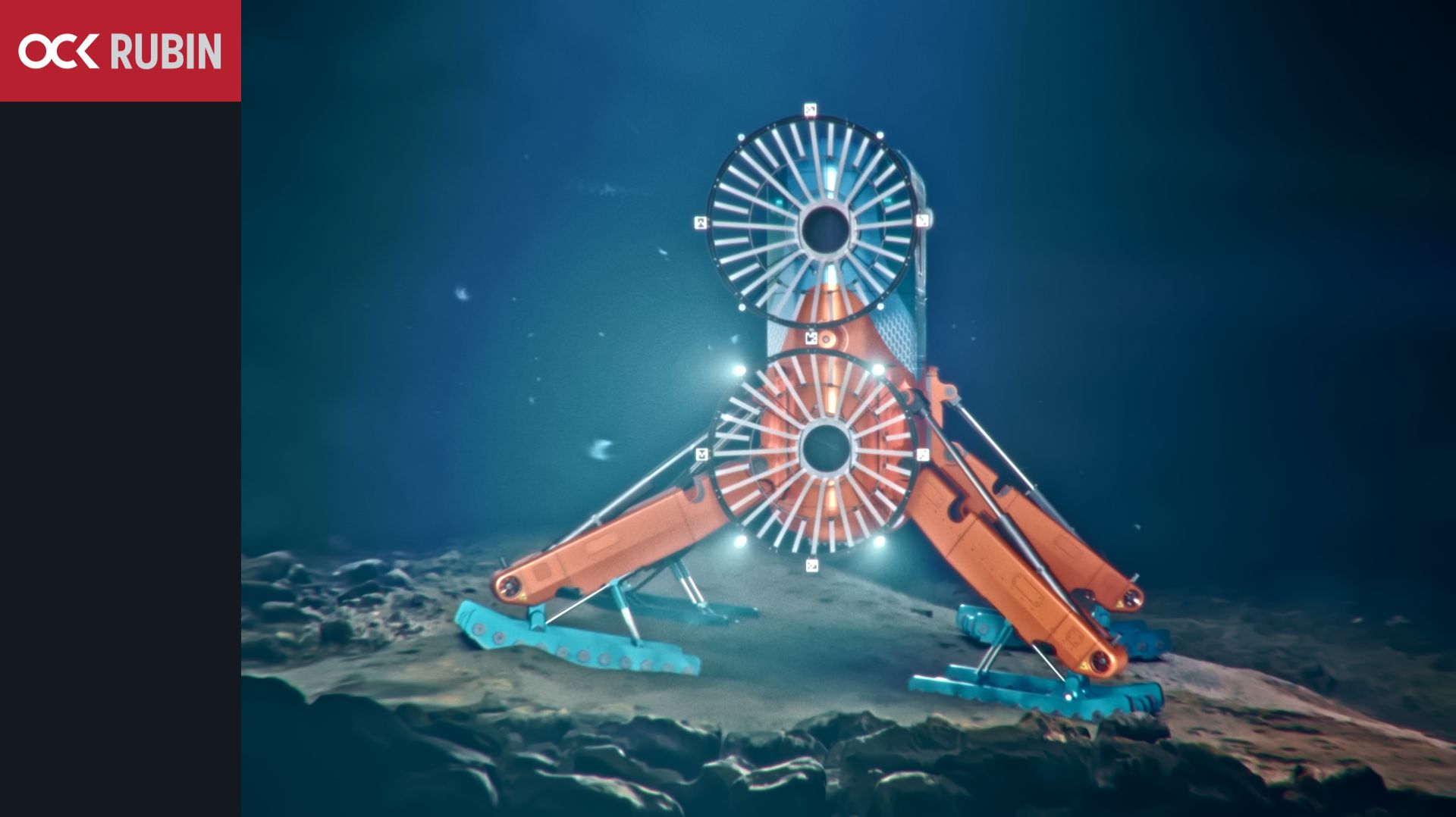 Донная необитаемая подводная станция «Октавис».  Ocean-bottom unmanned underwater station Octavis.