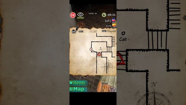 Побег из подземного лабиринта. Extinct (by LANTANSIA). Level hard 32-34
