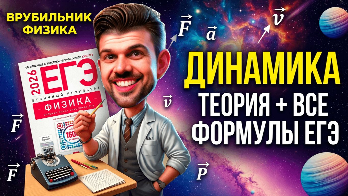 Тема 2 Динамика Теория ЕГЭ Физика 2026