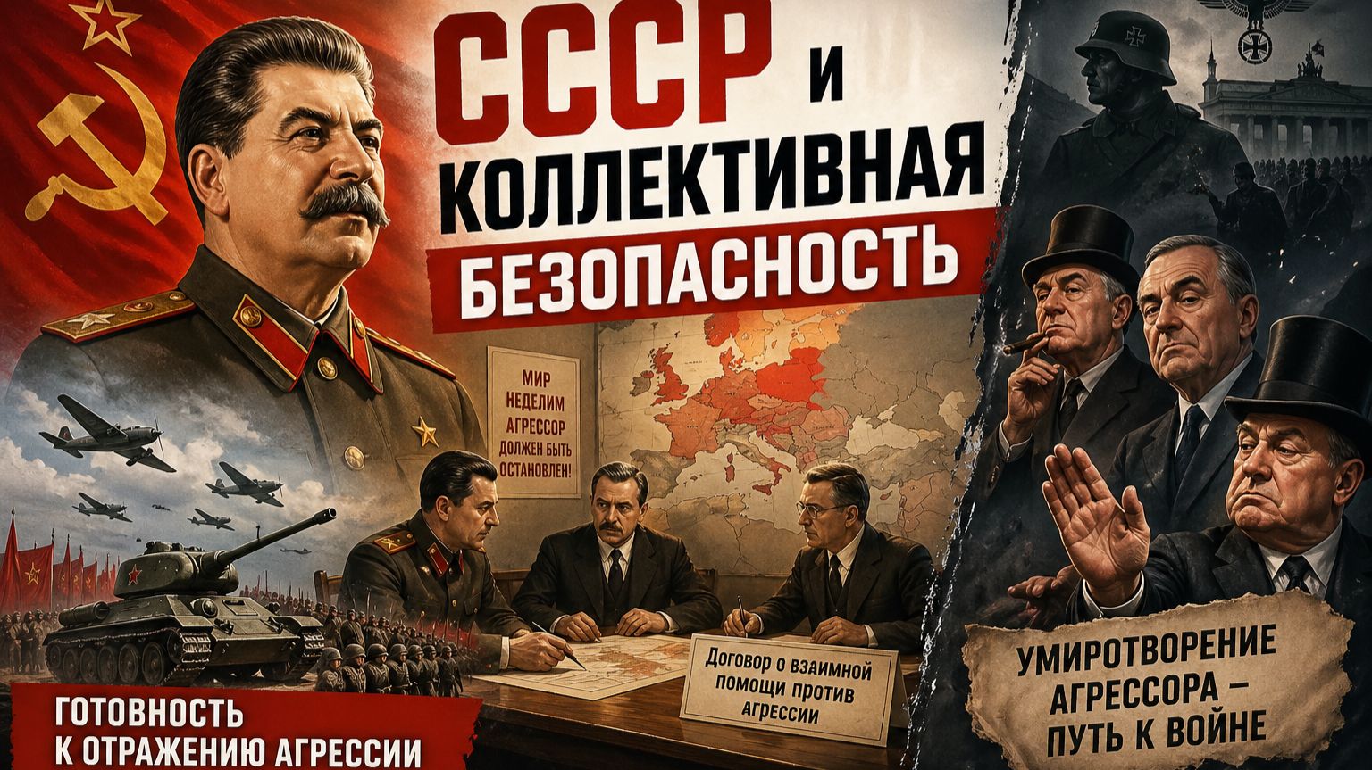 СССР и коллективная безопасность: готовность к отражению агрессии в Европе