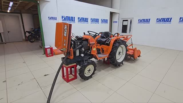 Обзор японского мини-трактора Kubota B1-17 Bulltra