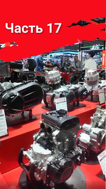 Стeнд LONCIN с большим выбором двигателей
